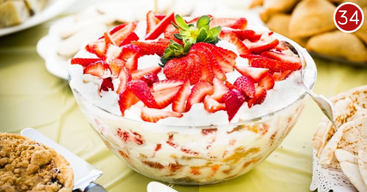 Recept za kremasti složenac od jagoda i milerama bez pečenja