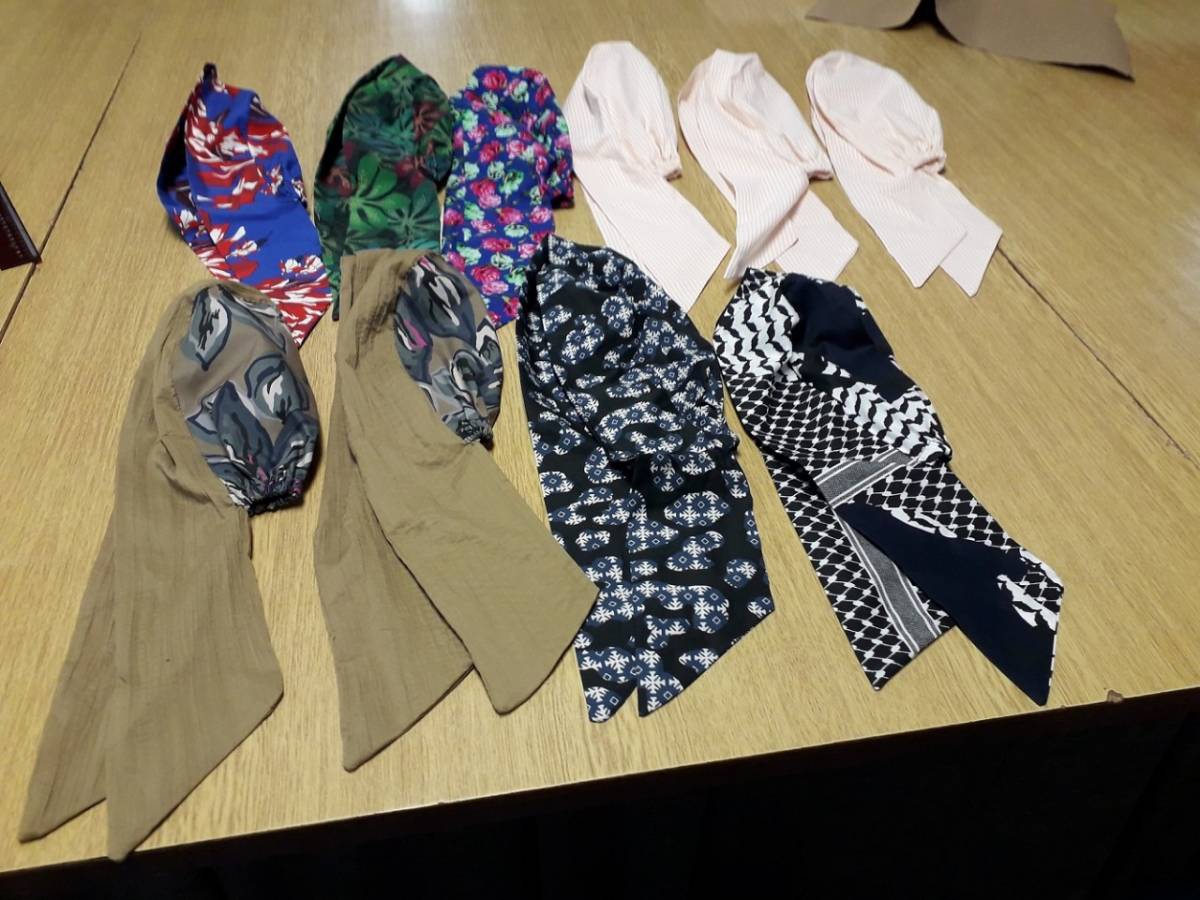 Učenici Obrtničke škole Požega izradili i donirali turbane, kape i sanitetske marame za ...